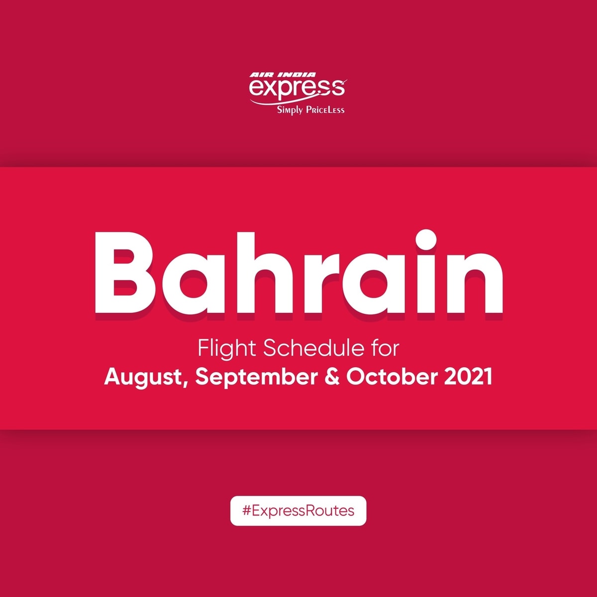 Air India Express Announced Flight Schedule For Bahrain Till Oct 2021 ...