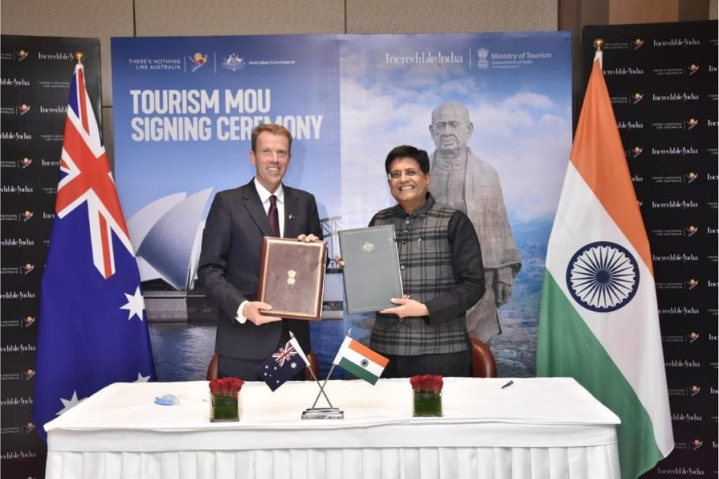 India And Australia Sign MoU On Tourism Cooperation - travelobiz