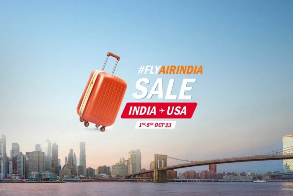 Air India Launches Exclusive #FlyAirIndiaSale for India-US Routes ...