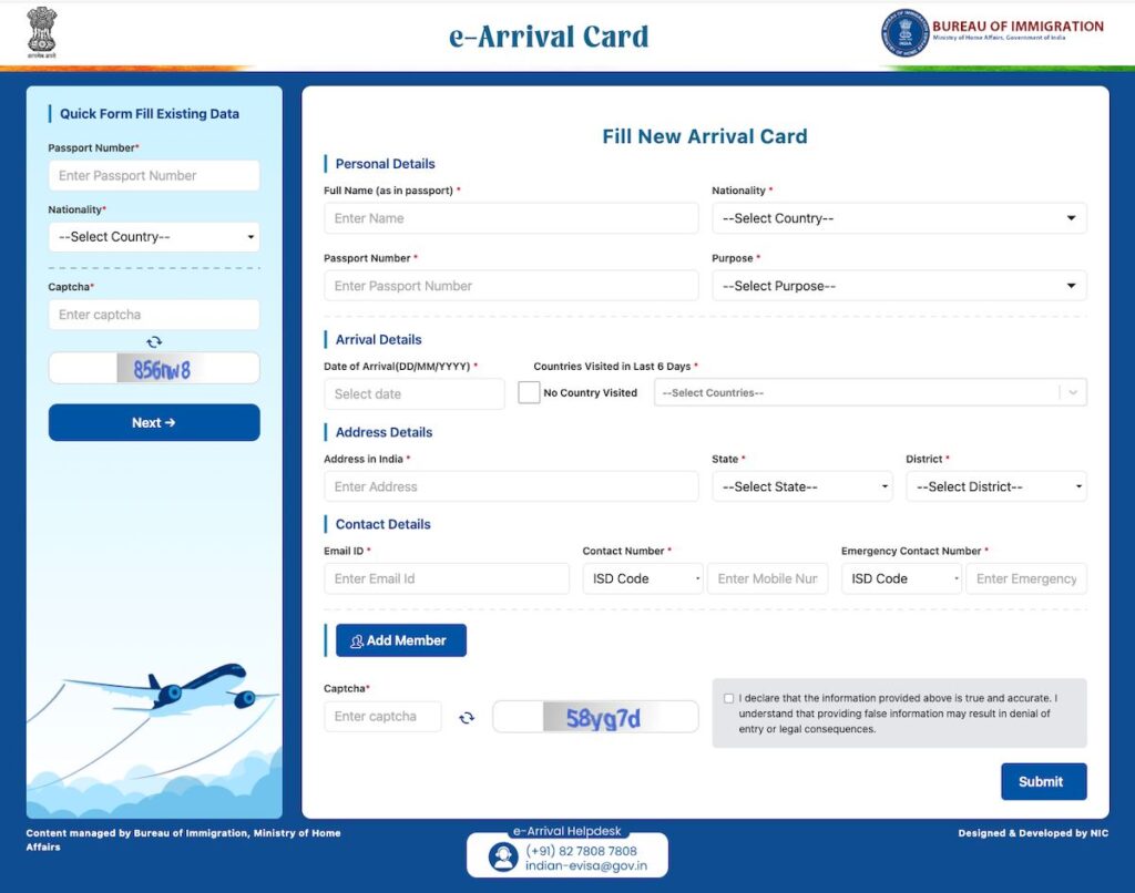 India Launches e-Arrival Card for Foreign Travellers from October 1: Step-by-Step Guide - travelobiz