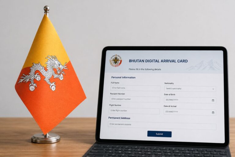 Bhutan Plans Digital Arrival Card and ETA to Simplify Entry for ...