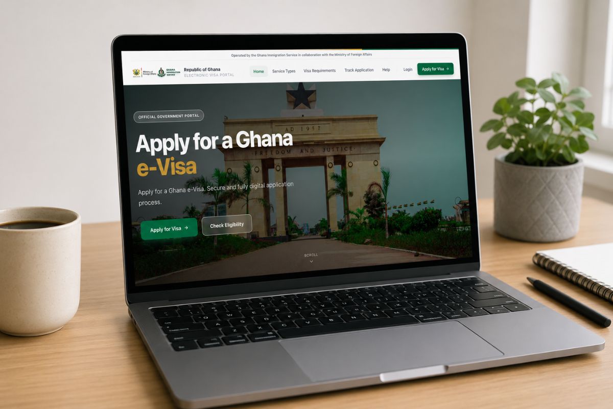 Ghana Opens e-Visa Applications Online; Fees and ETA Details Revealed ...